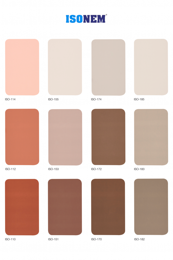 isonem Thermal Paint Renk Kataloğu - isonem Akçay